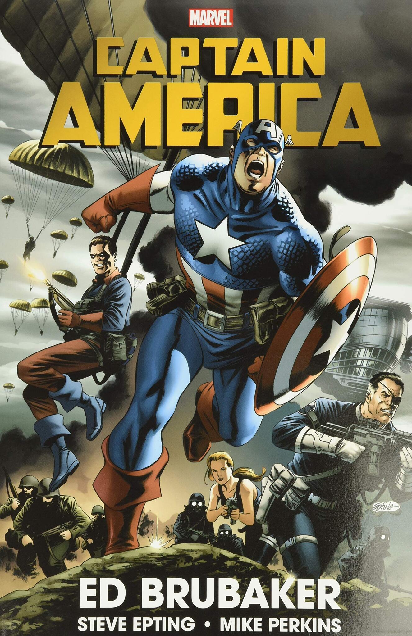 Captain America By Ed Brubaker Omnibus – купить за 6900 руб | Чук и Гик ...