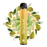 Купить SOAK X Ванильная груша с лаймом 1500 затяжек в Курске