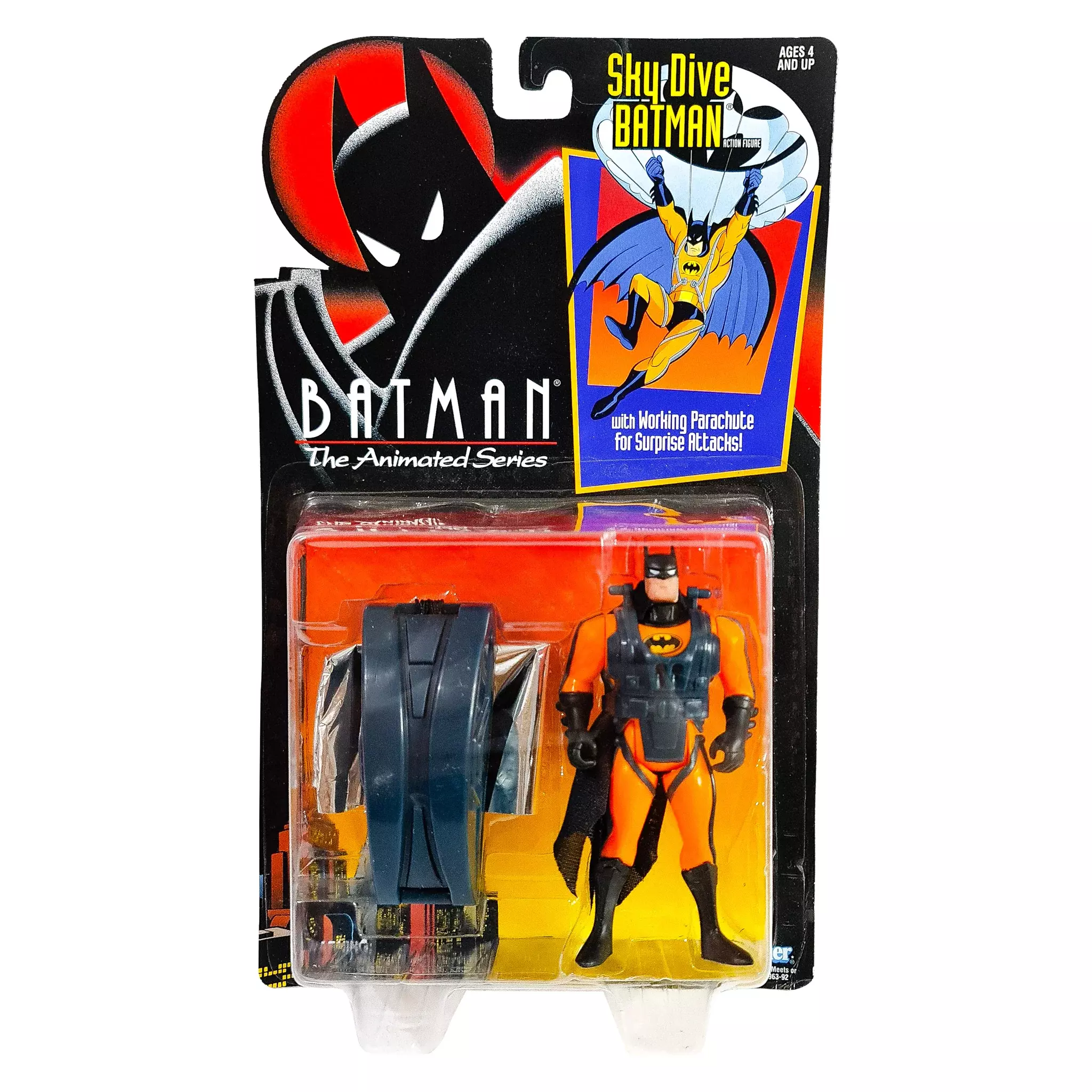 Фигурка Kenner Batman The Animated Series: Sky Dive Batman (Retro ...