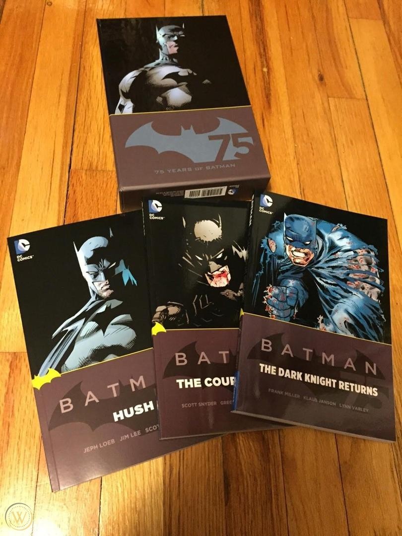 «Batman 75th Anniversary Box Set (The Dark Knight Returns, Hush, The ...
