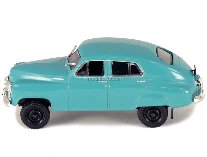 MODEL CARS 1:43 GAZ-M72 turquoise DeAgostini Auto Legends USSR #95