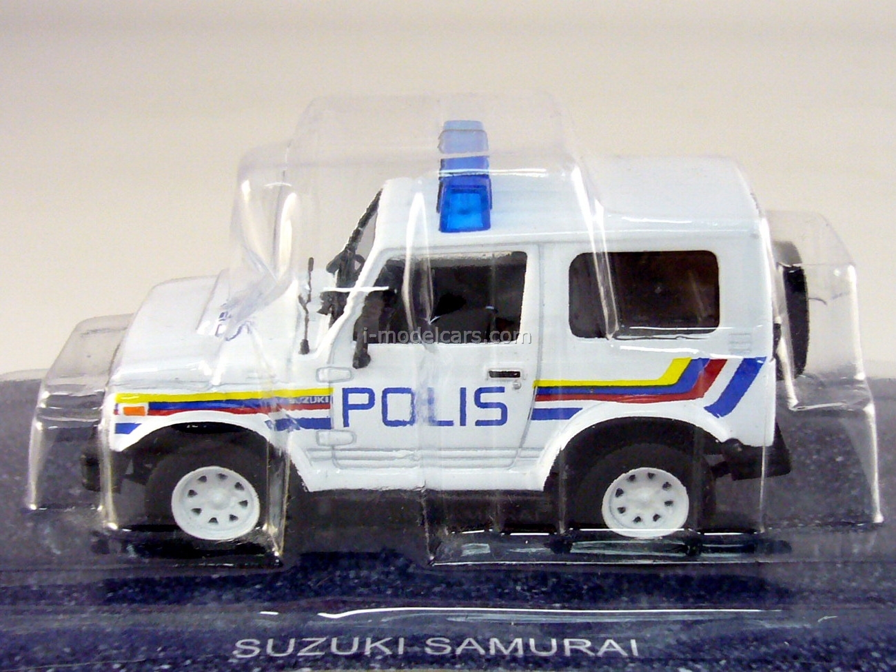 MODEL CARS Suzuki Samurai Police Malaysia 1:43 DeAgostini World's ...