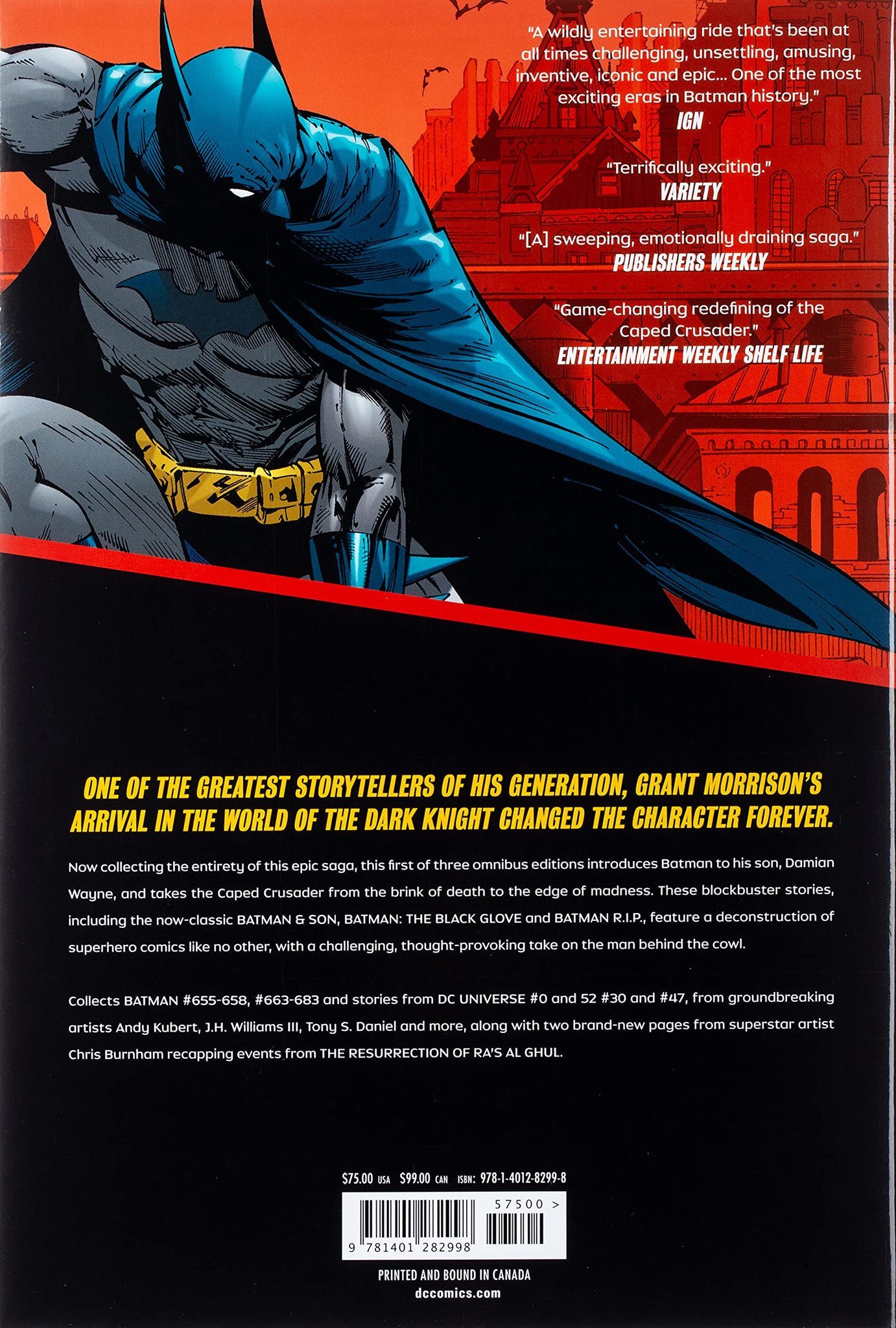 Batman by Grant Morrison. Omnibus. Volume 1 – купить за 8900 руб | Чук и Гик. Магазин комиксов