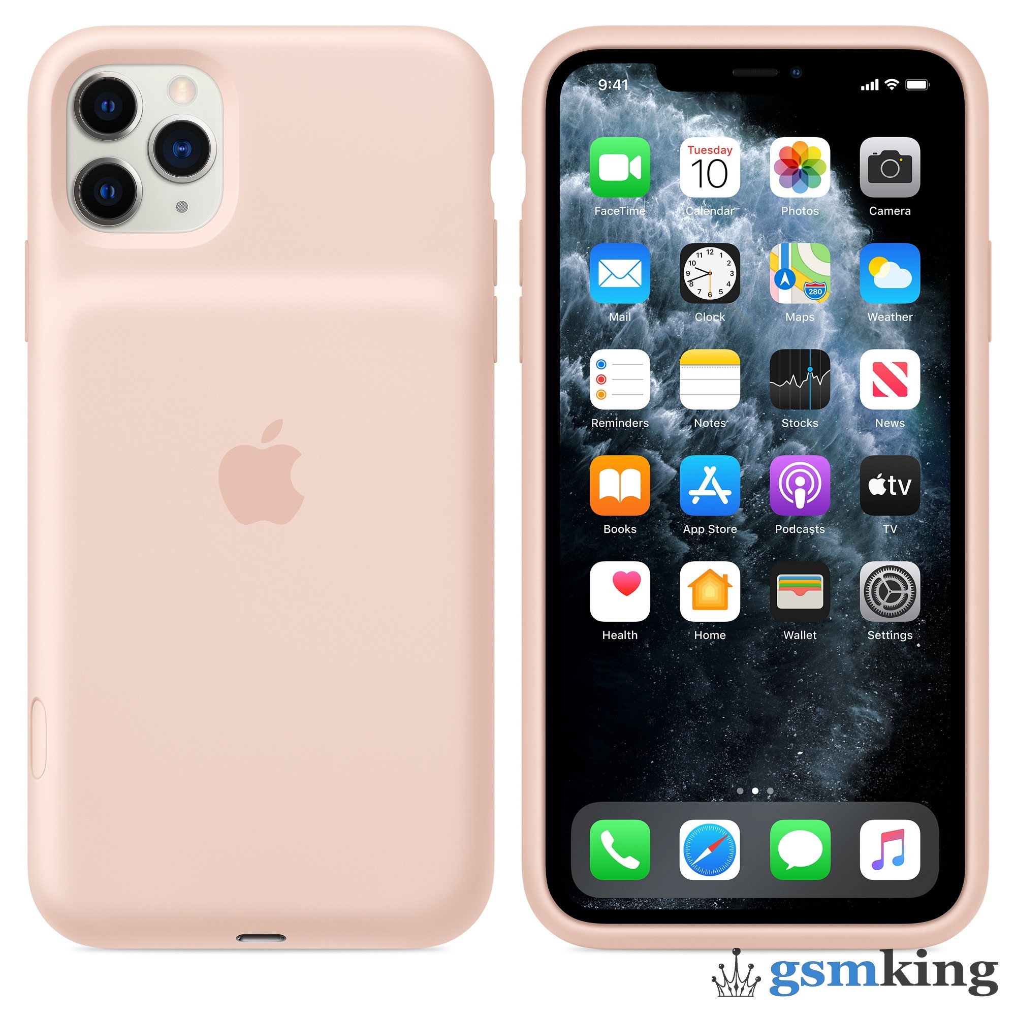 Smart battery case store