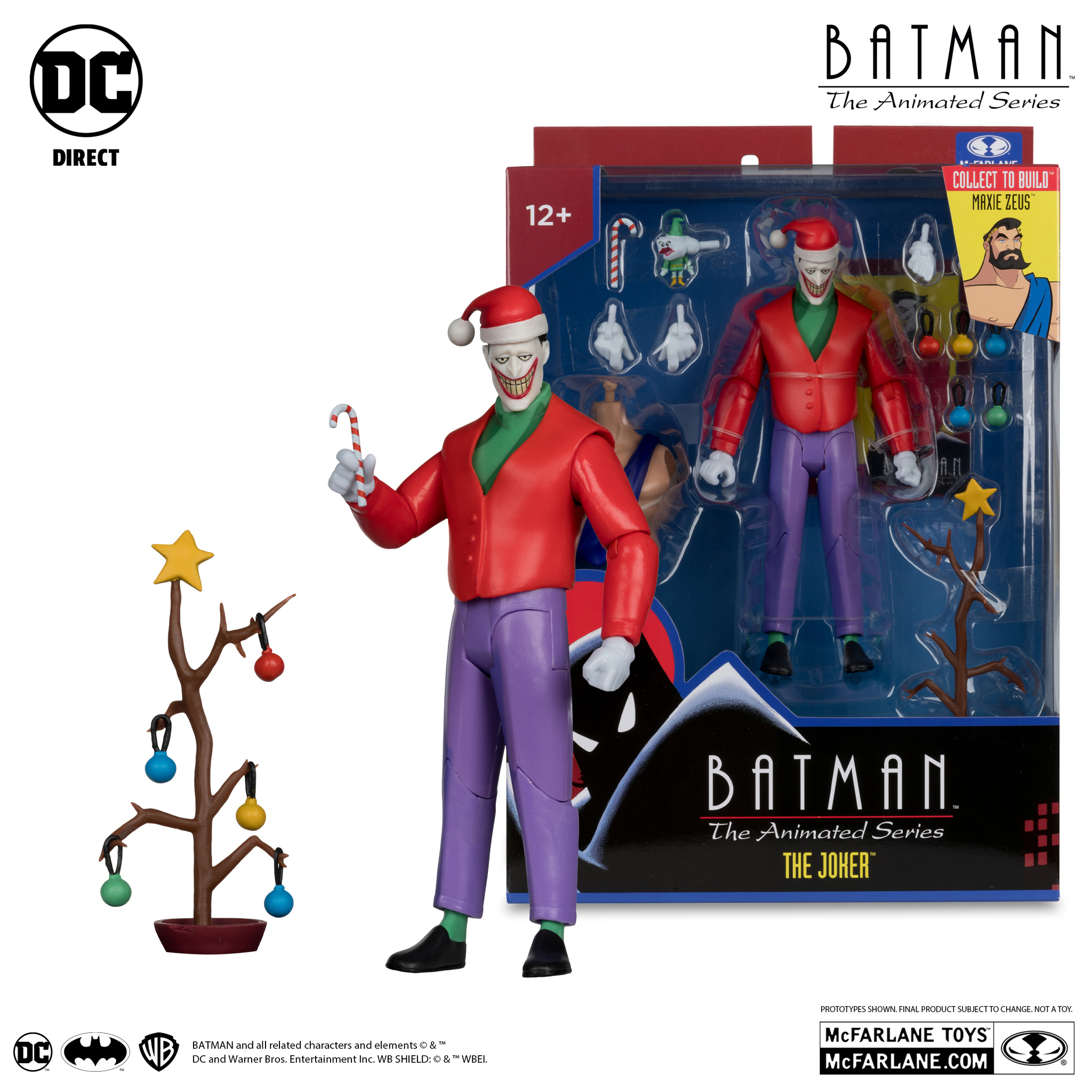 McFarlane Toys DC Christmas Joker Batman The Animated Series Maxie Zeus BAF 28oi.ru