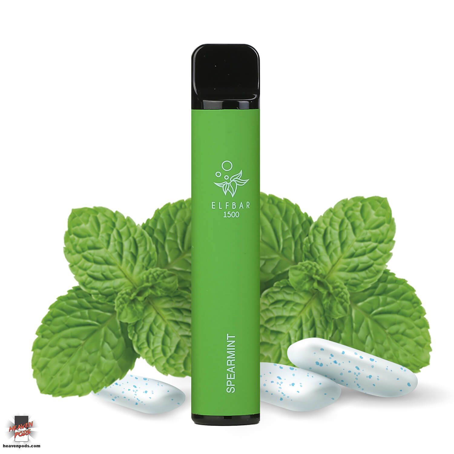 Elf Bar 1500 затяжек Spearmint Мята купить по выгодной цене E