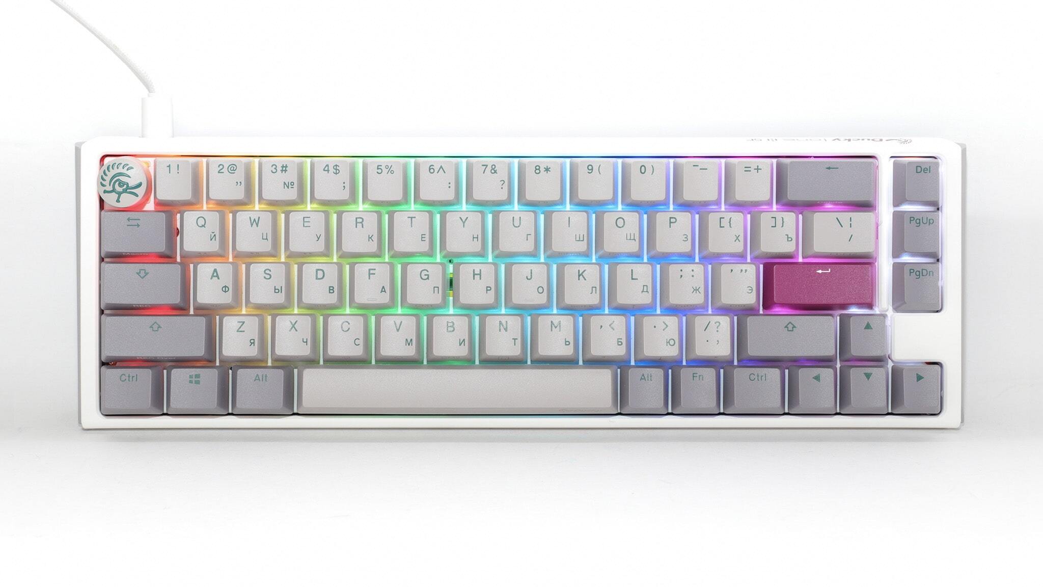 Ducky One 3 SF Mist — купить на сайте профессиональных клавиатур Geekboards