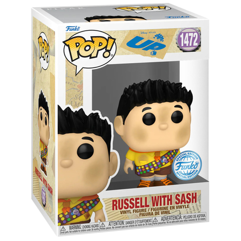 Funko POP! Disney Up: Russel with Sash (Exc) (1472) – купить по ...