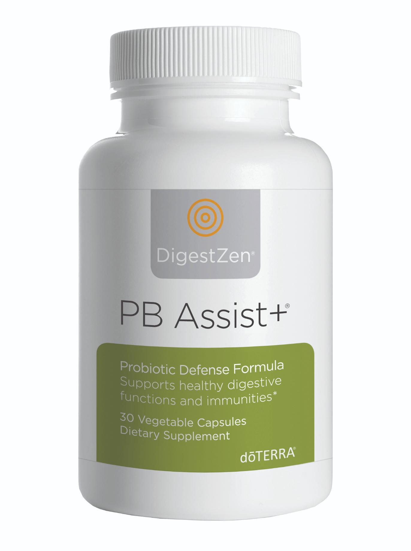 doTERRA PB Assist+, Защитный пробиотический комплекс, 30 двухкамерных ...