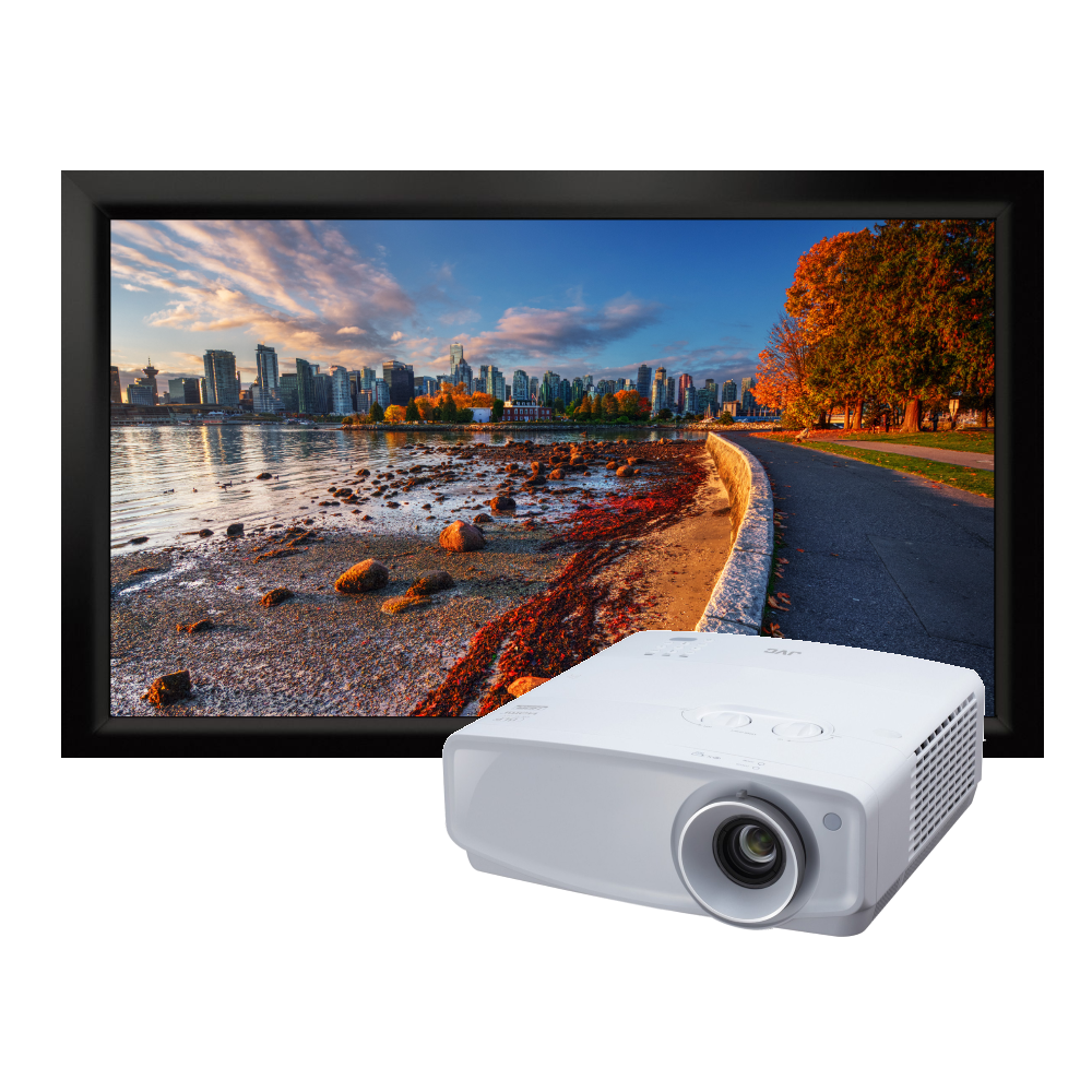 Комплект 4К проектор JVC / Экран 16 х 9, шириной до 2,6 м - купить по ...