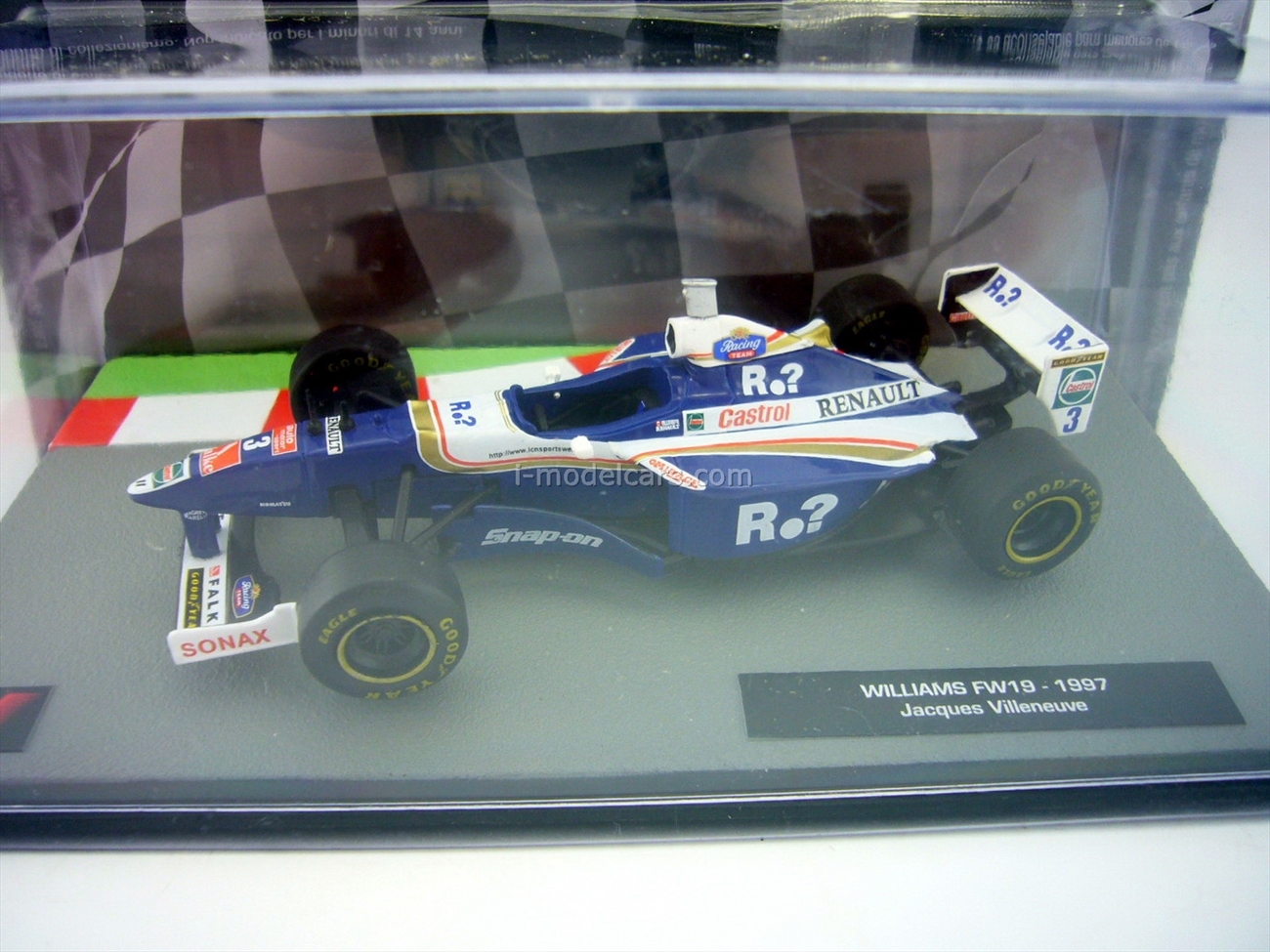 Williams FW19 1997 Jacques Villeneuve F1 1:43 Formula 1 Auto Collection ...