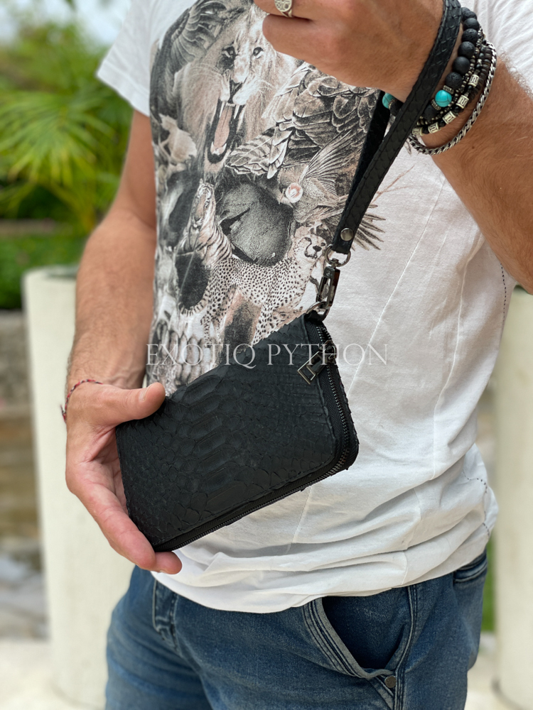 Кошелёк из кожи питона WA-137 - EXOTIQ PYTHON