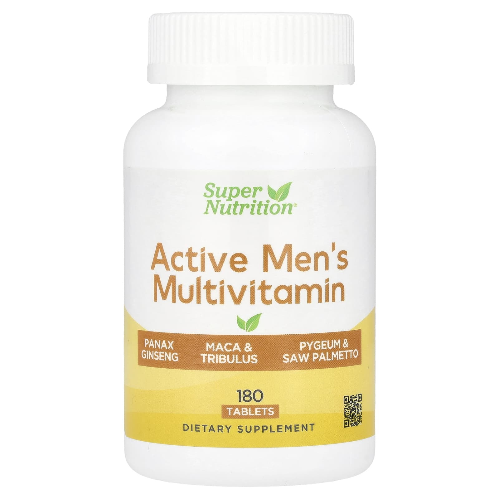 Super Nutrition, Active Men's Multivitamin, 180 Tablets SPN-02441 ...