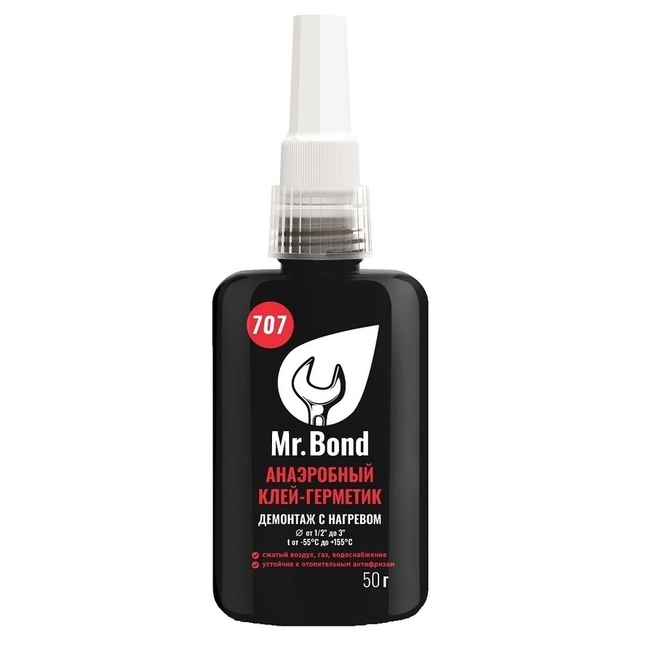 Анаэробный клей-герметик QS Mr.Bond 707 - 50 г.