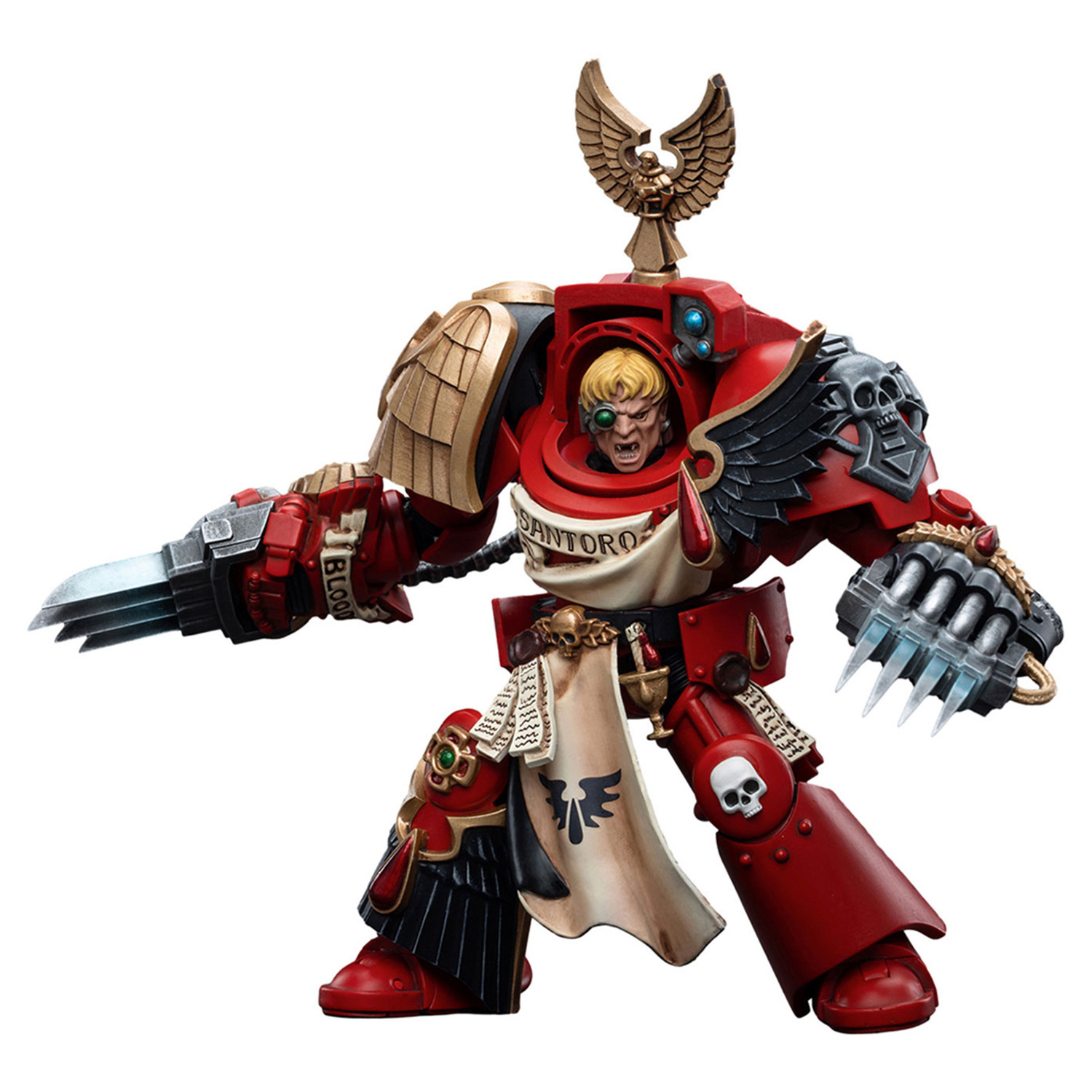 Фигурка Warhammer 40K Blood Angels Assault Terminators Sergeant Santoro ...