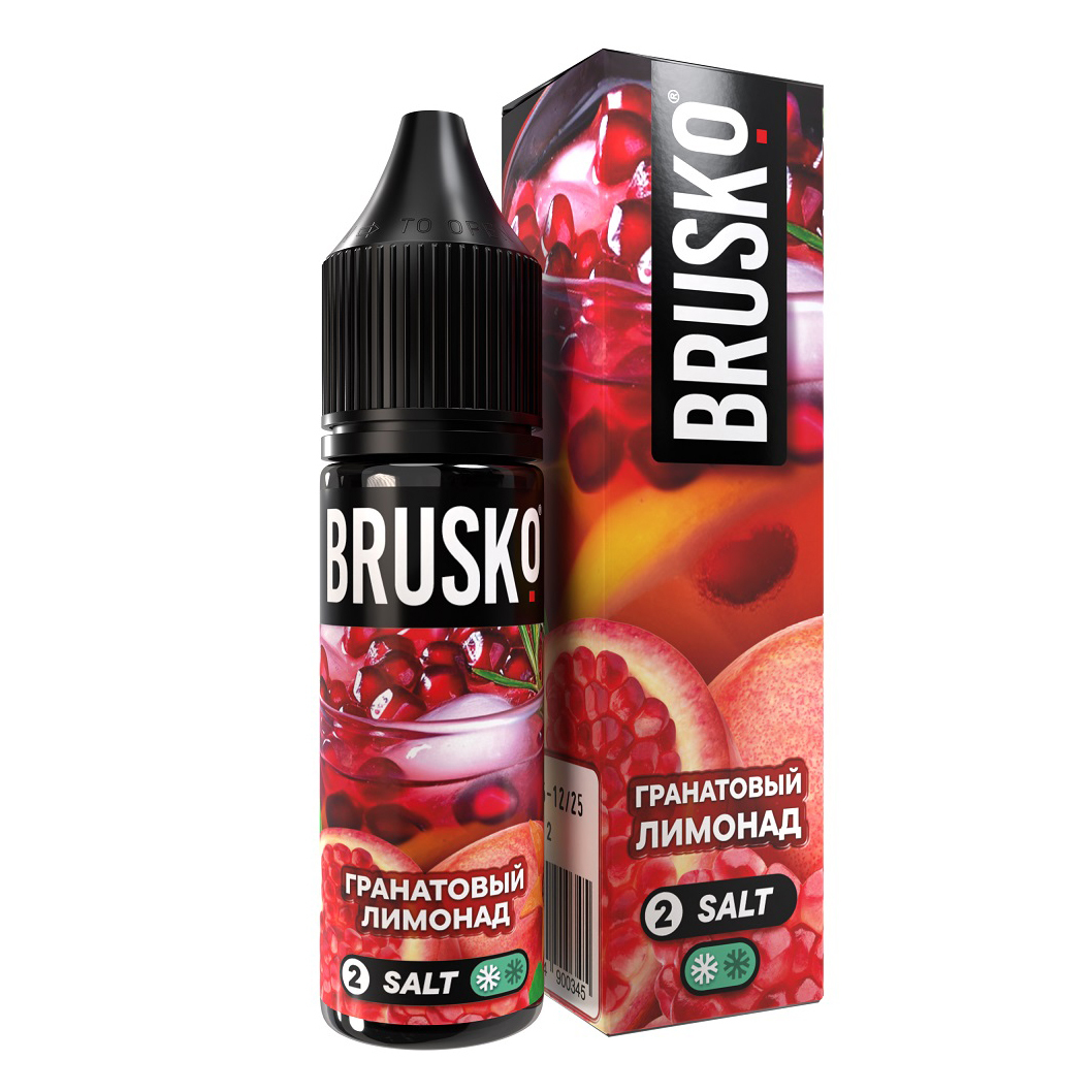 Купить жидкость для вейпа BRUSKO Salt (Chubby) 2% 35 ml - Гранатовый ...