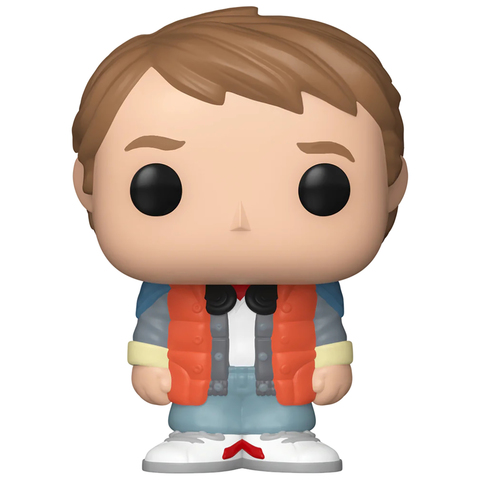 Funko Bitty POP! Rides Back To The Future: Marty McFly and Time Machine ...