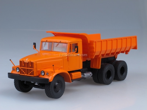 MODEL CARS KRAZ-256B1 Tipper orange-green 1:43 Start Scale Models (SSM)