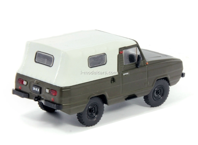 MODEL CARS 1:43 UAZ-3907 Jaguar khaki DeAgostini Auto Legends USSR #144