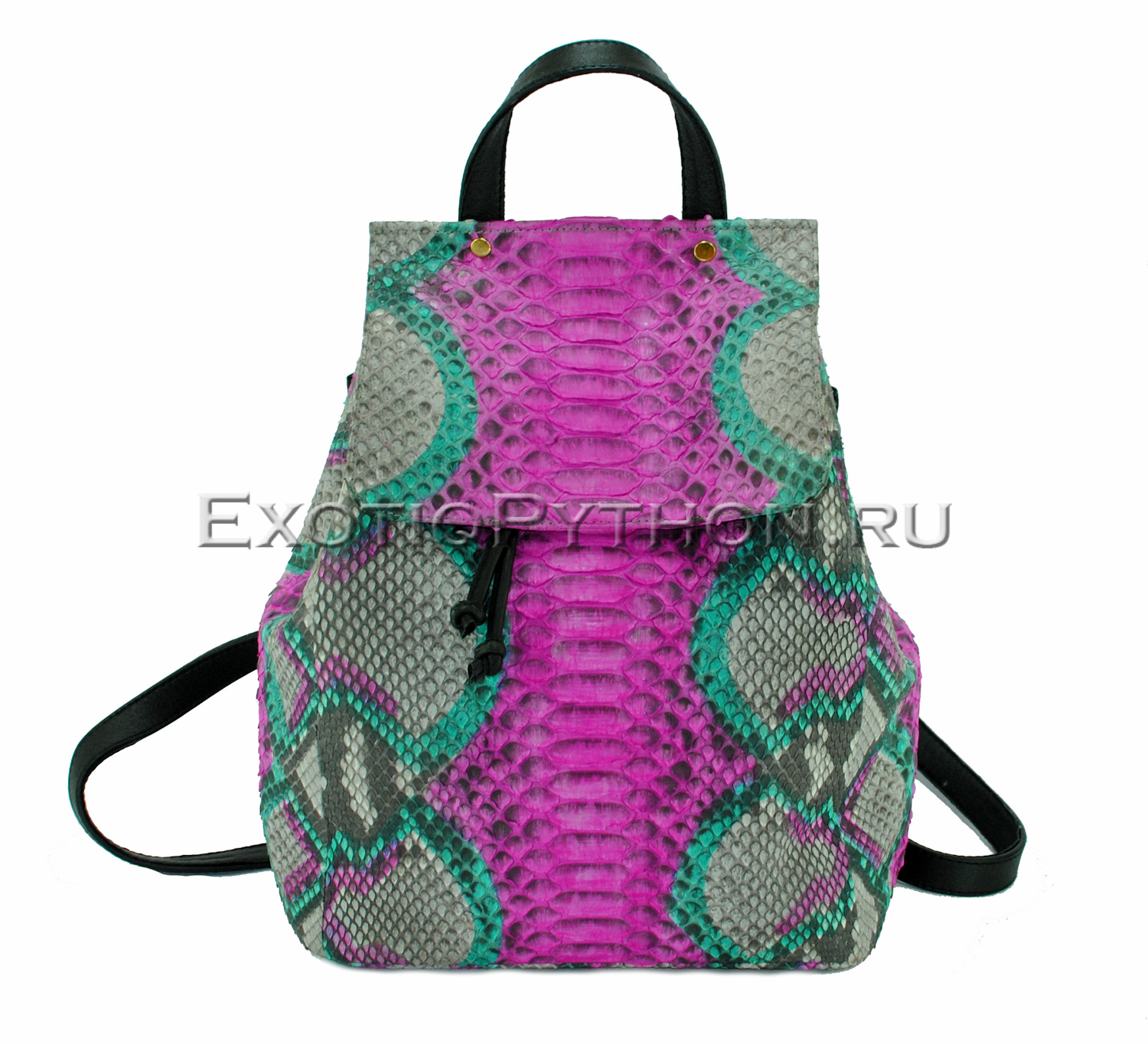 Рюкзак из кожи питона BG-286 - EXOTIQ PYTHON