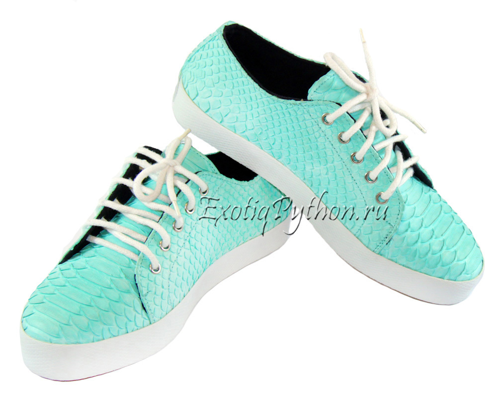 Кеды из кожи питона SH-1 >> Exotiq Python