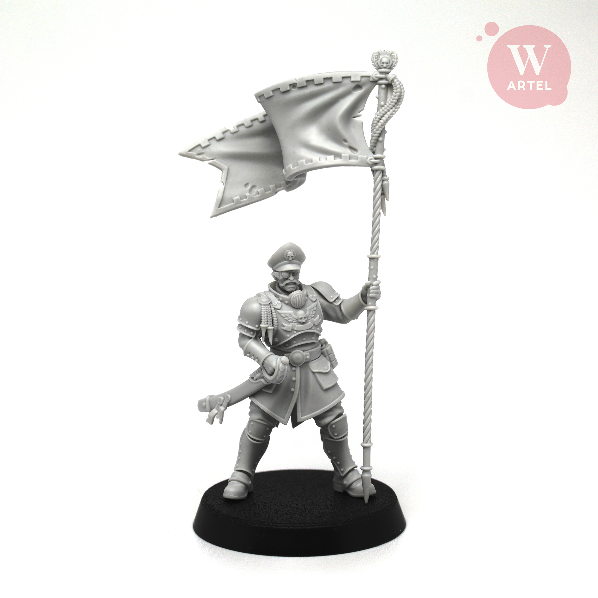 Миниатюра Regimental Banner Guard – купить миниатюры по Warhammer в Artel W