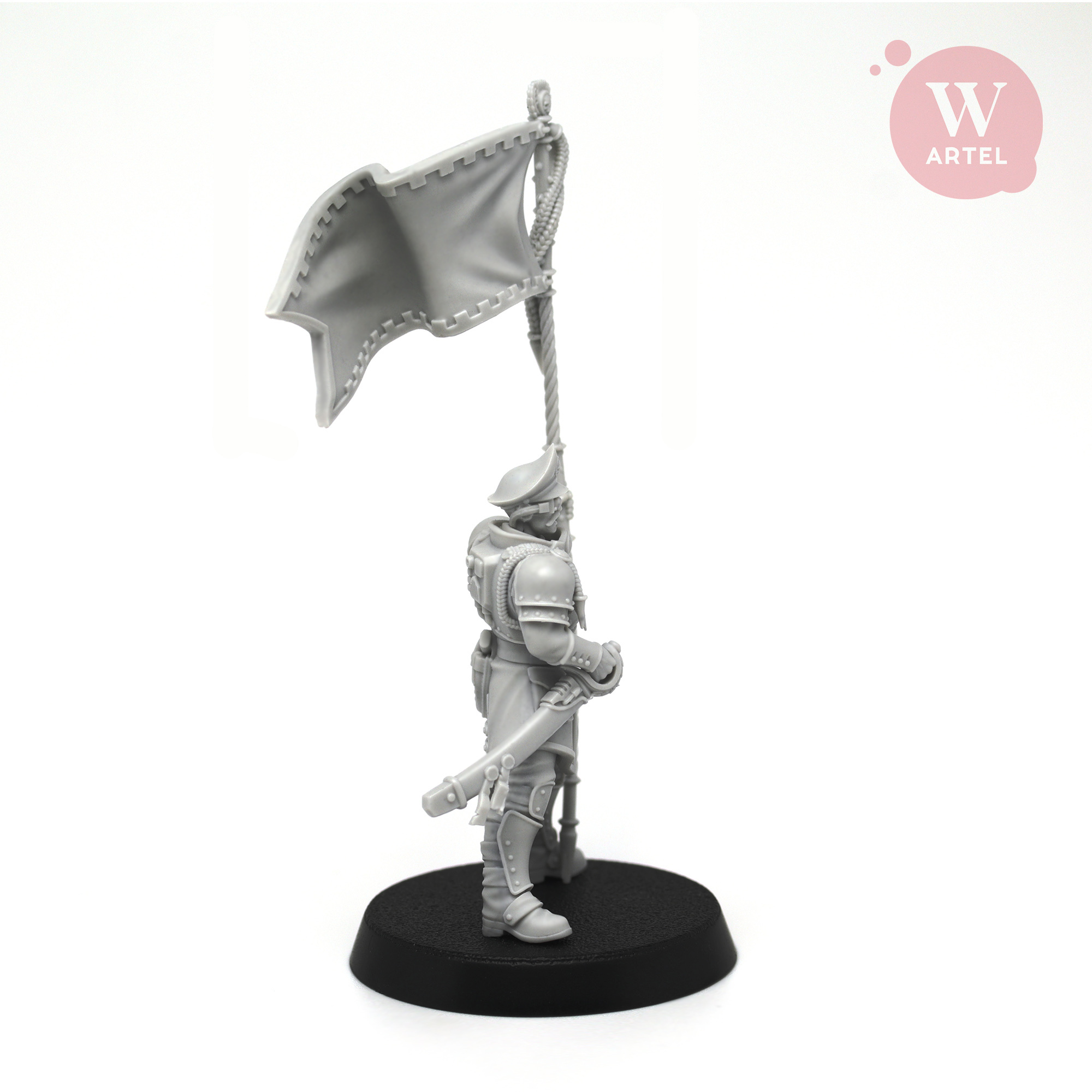 Миниатюра Regimental Banner Guard – купить миниатюры по Warhammer в Artel W