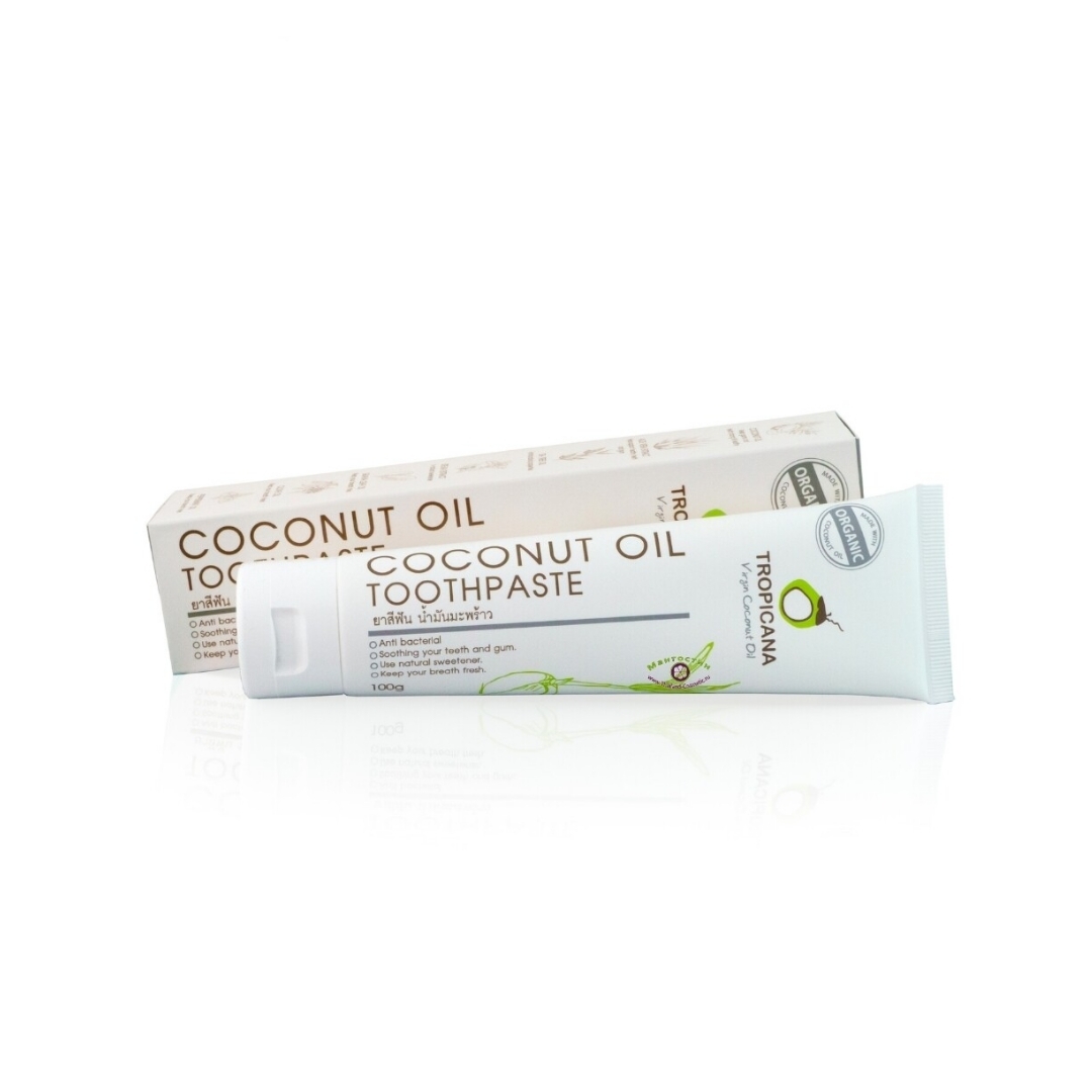 Зубная паста на основе органического кокосового масла Coconut Oil ...