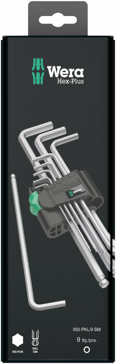 набор Г-образных ключей Wera 950/9 Hex-Plus 05073391001 - купить по ...