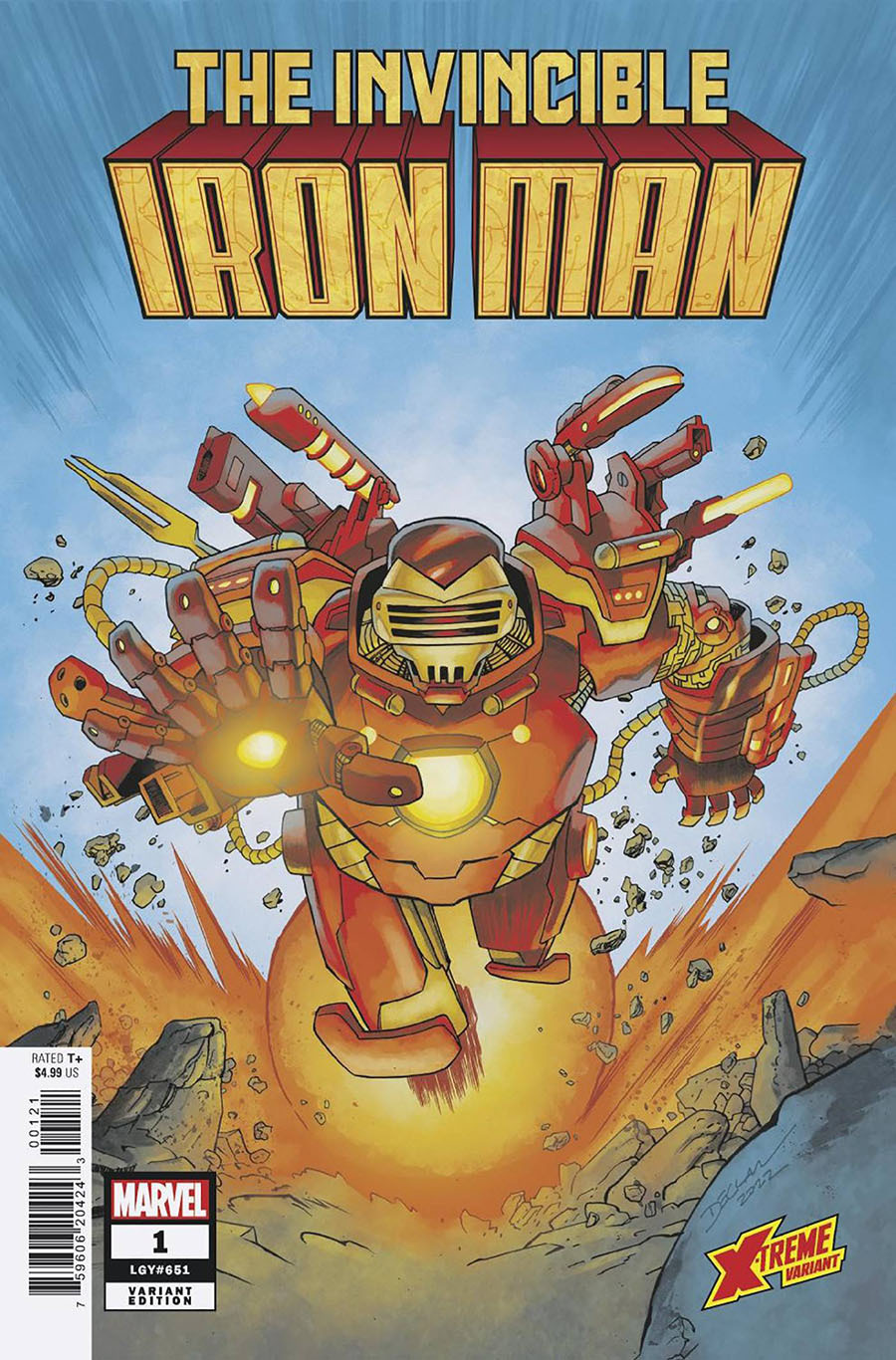 Invincible Iron Man Vol 4 #1 (Cover C) – купить за 590 руб | Чук и Гик ...