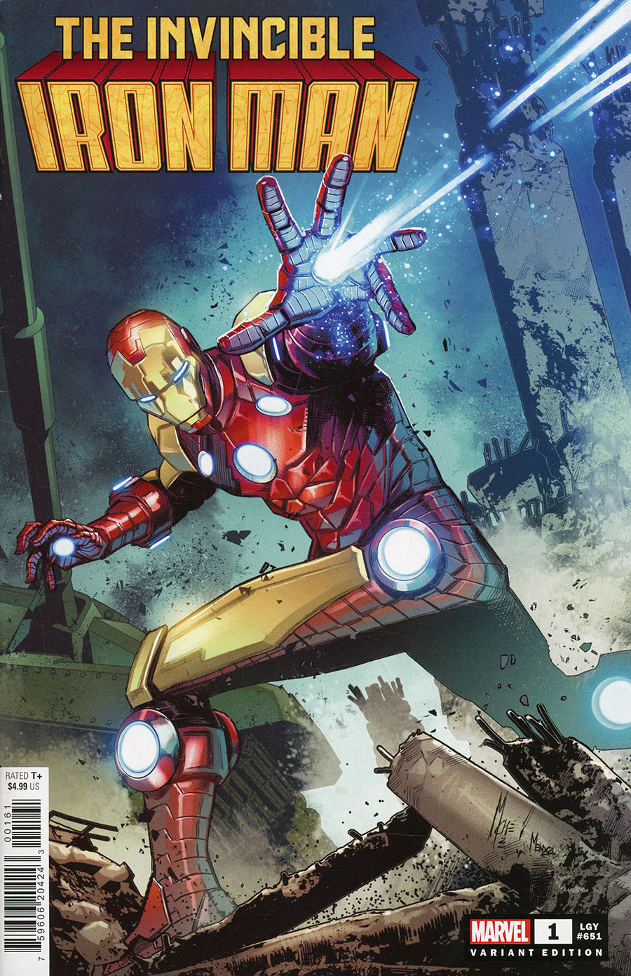 Invincible Iron Man Vol 4 #1 (Cover D) – купить за 590 руб | Чук и Гик ...