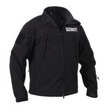 Куртка ROTHCO jacket softshell SECURITY hooded BLACK