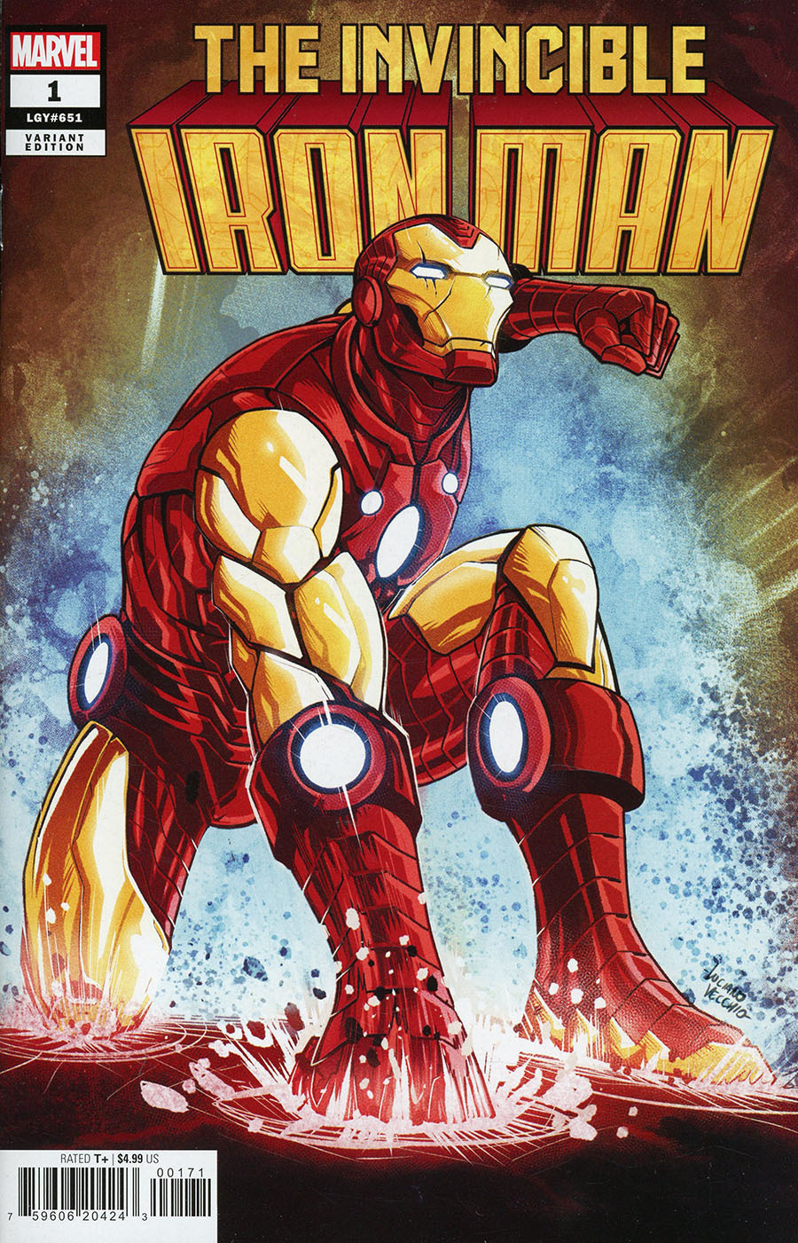 Invincible Iron Man Vol 4 #1 (Cover E) – купить за 590 руб | Чук и Гик ...
