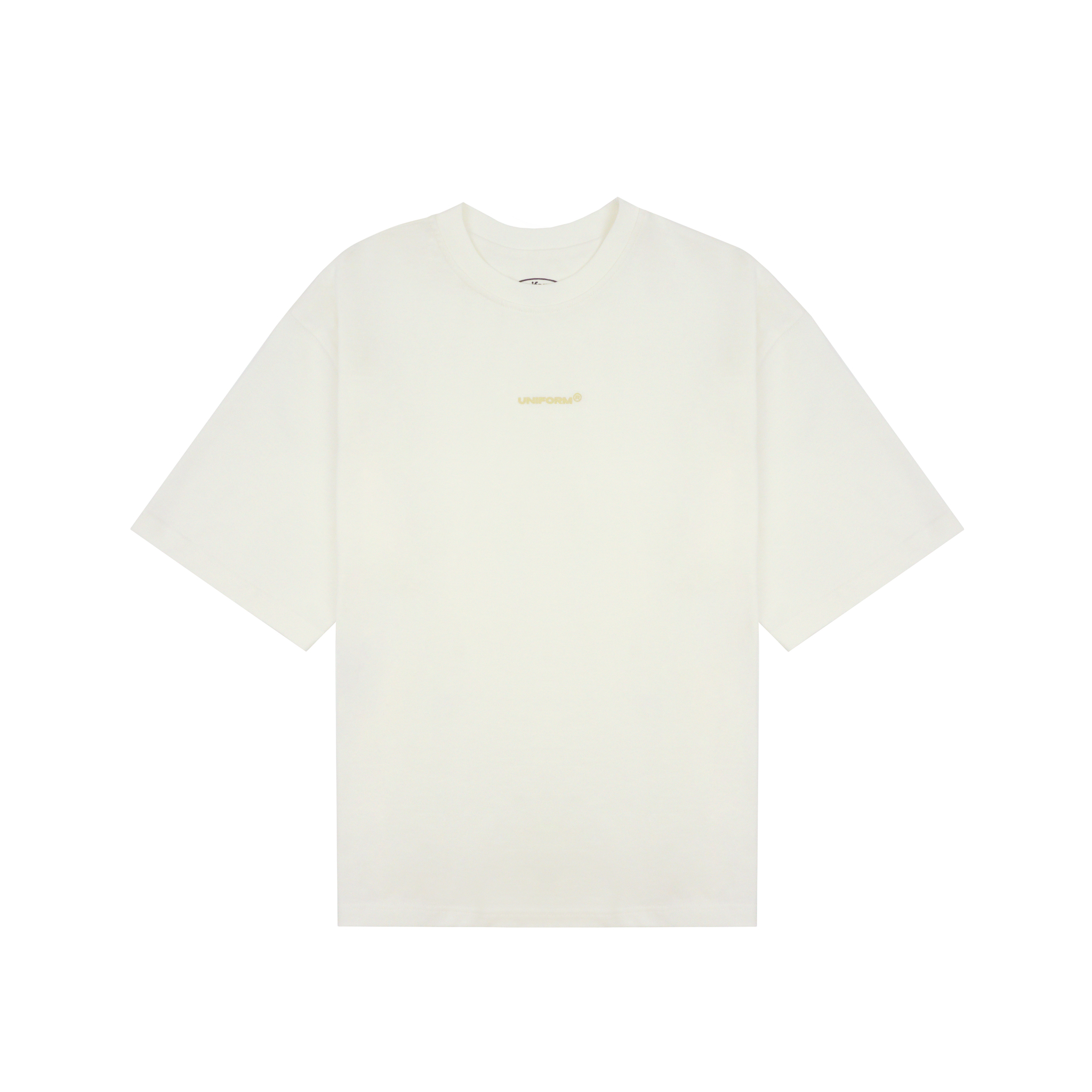 Футболка UNIFORM Relaxed Heavy Logo молочный - купить по выгодной цене ...