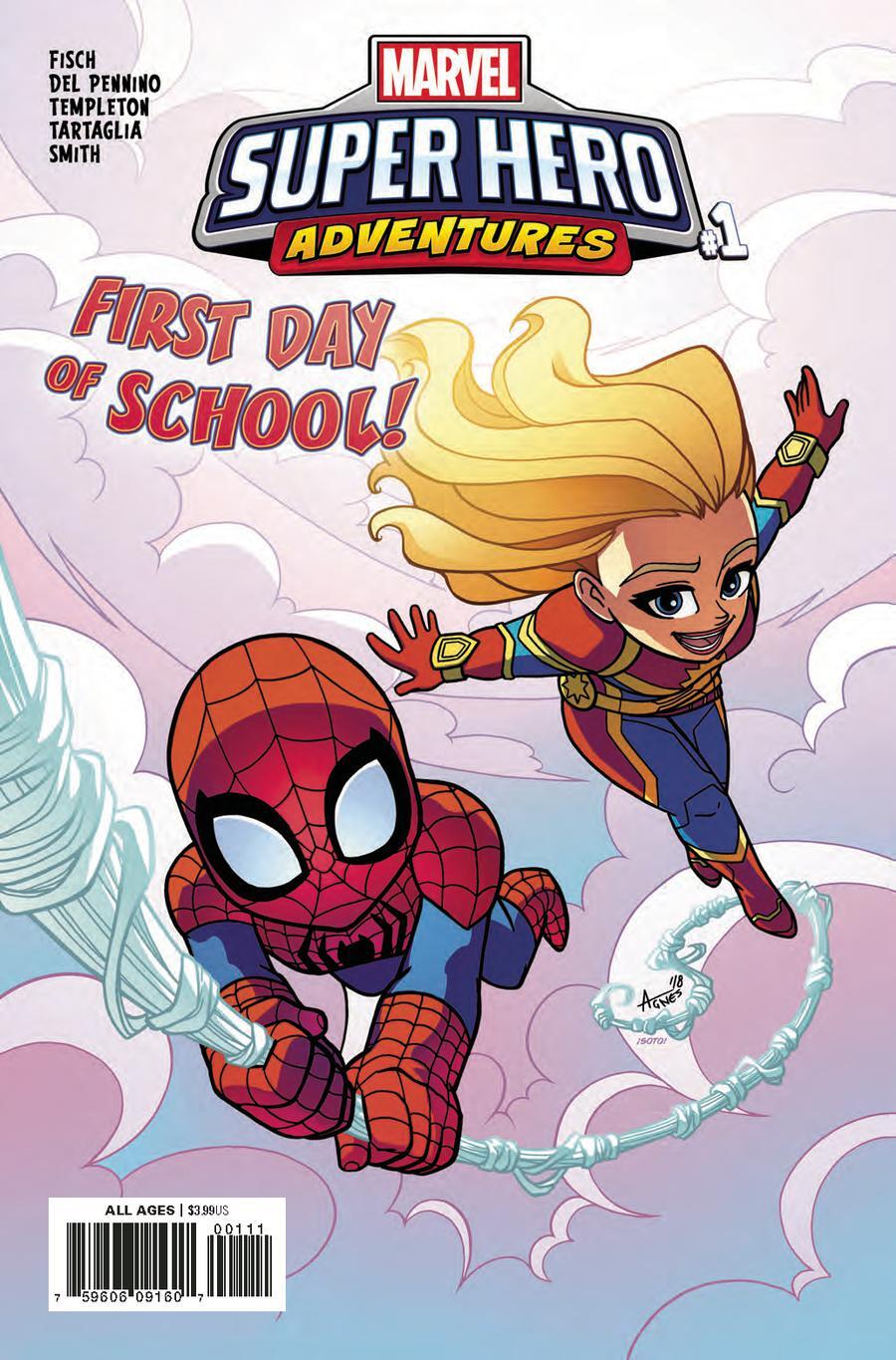 Marvel Super Hero Adventures Captain Marvel First Day Of School #1 ...