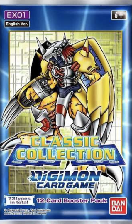 Бустер карточек Digimon Classic Collection EX-01 купить по цене 590 руб ...