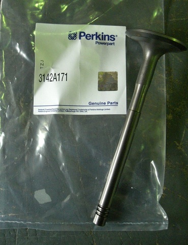 Клапан выпускной Perkins АРТ: 3142A171 - оригинальный Perkins ...