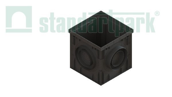 Дождеприемник PolyMAX Basic ДП-30.30 пластиковый черный (Арт. 8370-м) - купить по выгодной цене ...