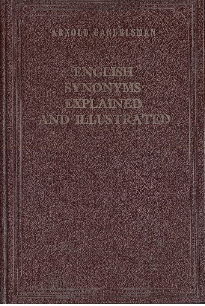 English Synonyms Explained and Illustrated - купить по выгодной цене ...