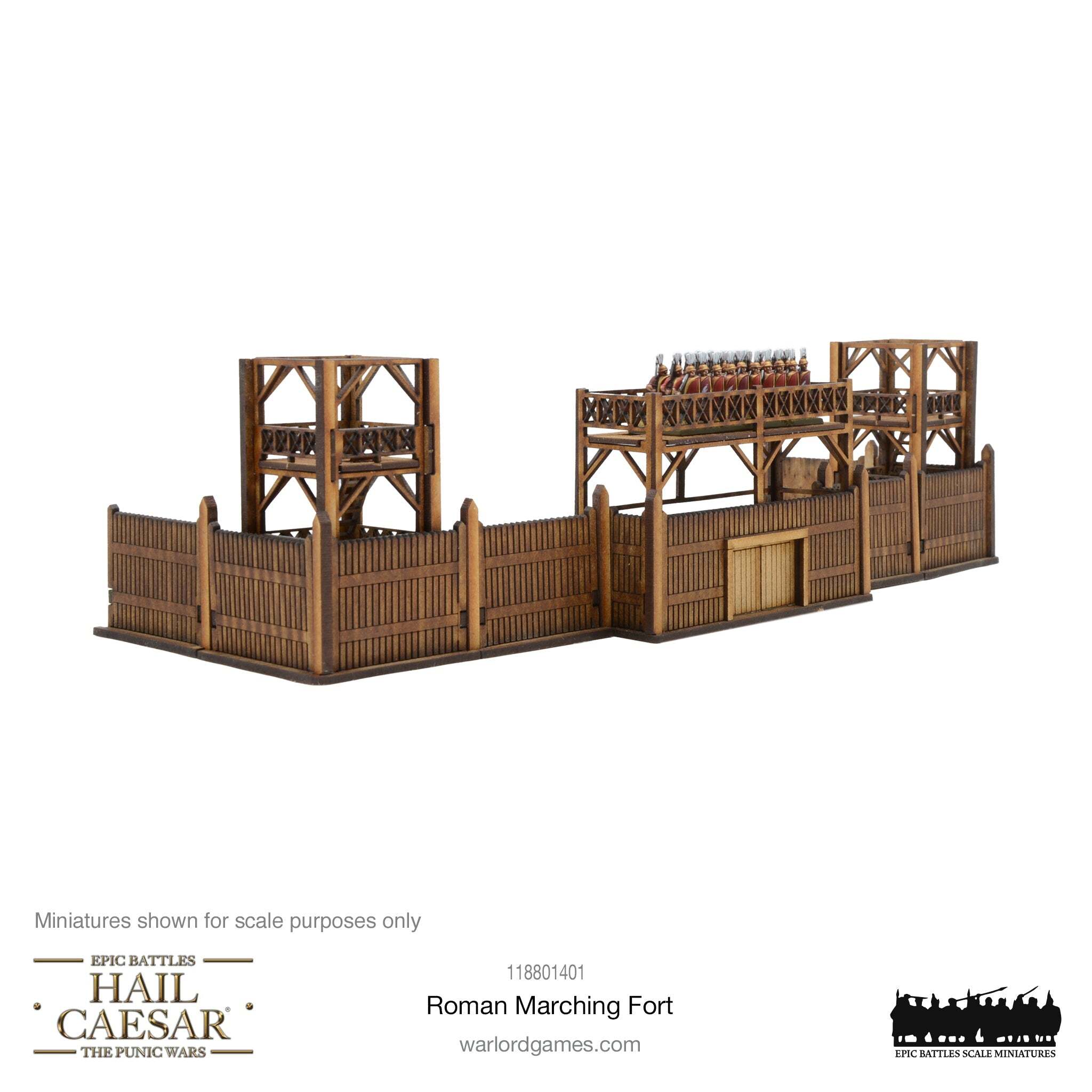 ПРЕДЗАКАЗ Модель Hail Caesar Epic Battles: Roman Marching Fort (15mm ...