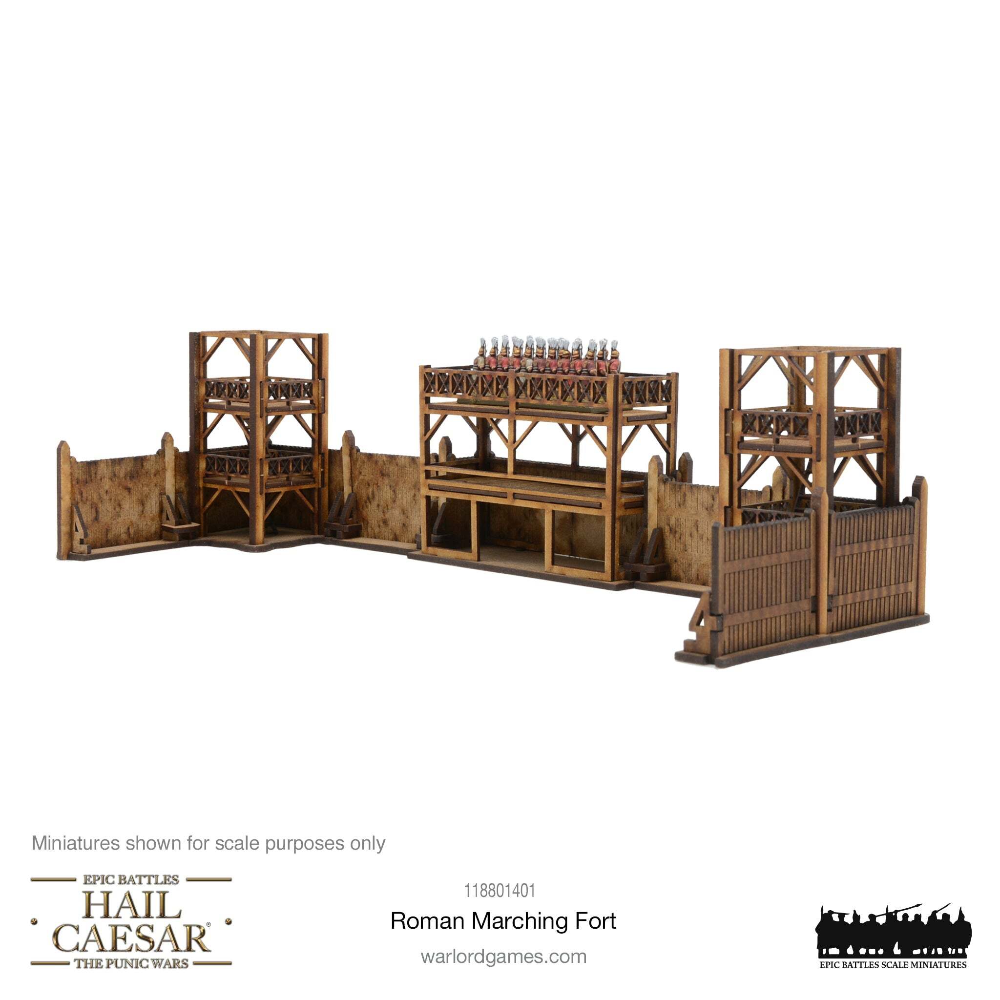 ПРЕДЗАКАЗ Модель Hail Caesar Epic Battles: Roman Marching Fort (15mm ...
