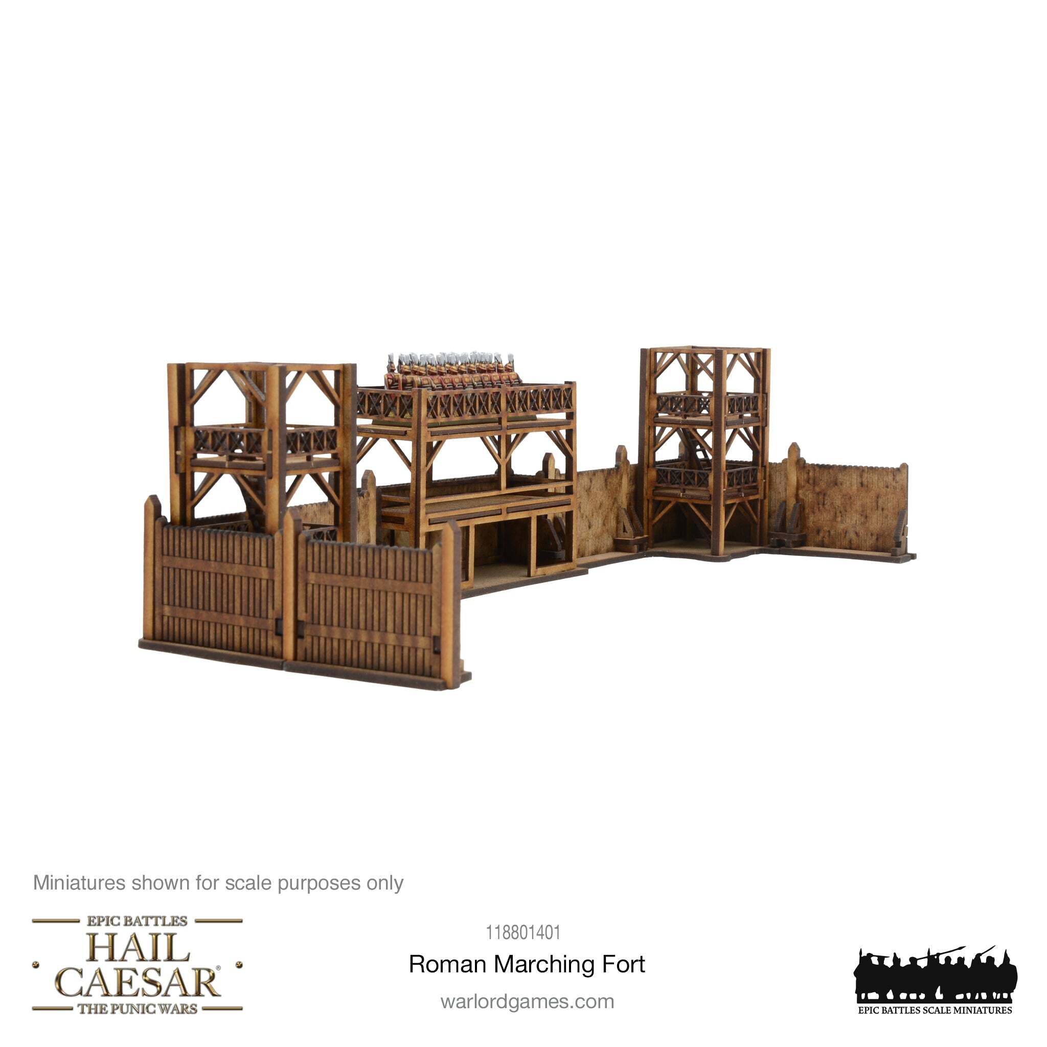 ПРЕДЗАКАЗ Модель Hail Caesar Epic Battles: Roman Marching Fort (15mm ...