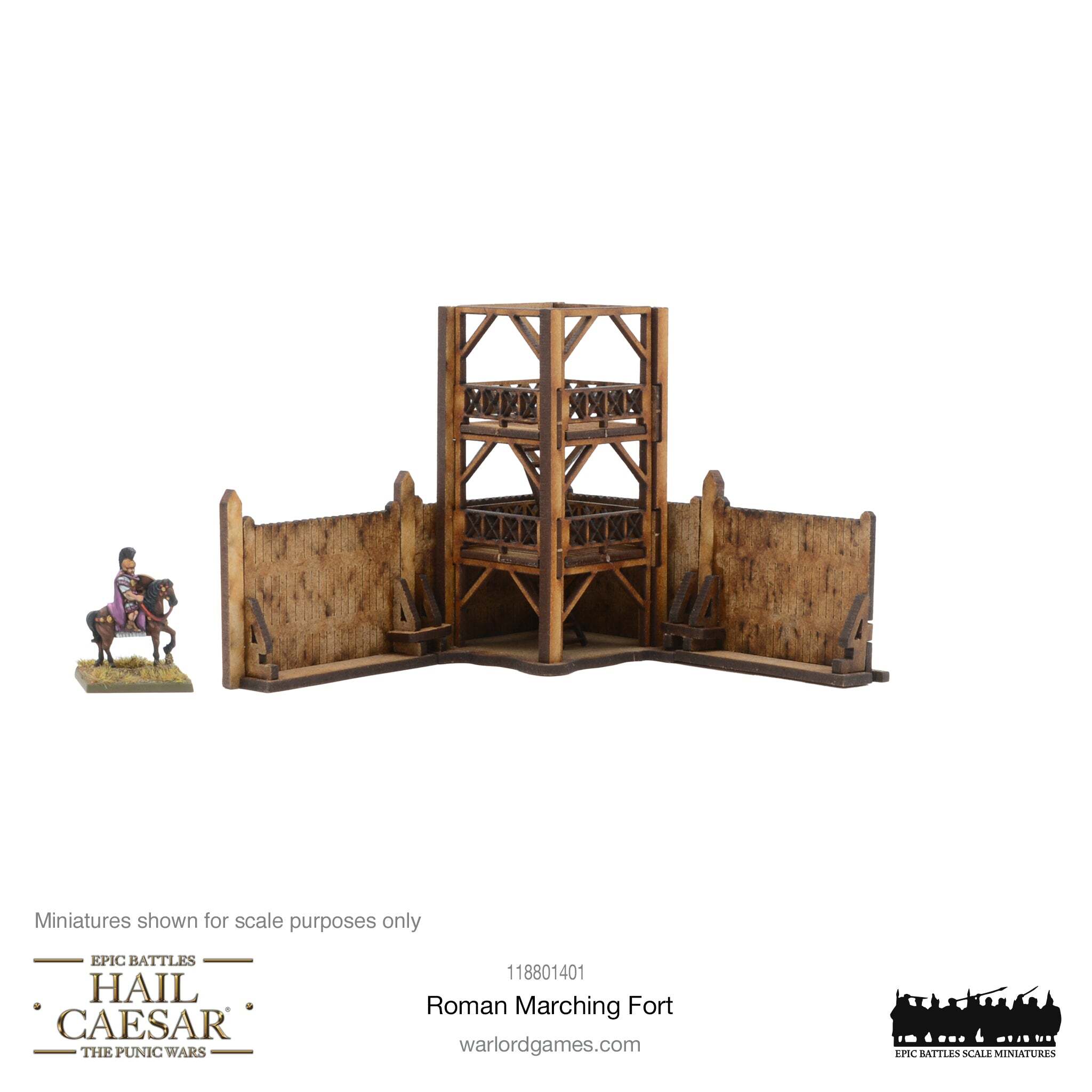 ПРЕДЗАКАЗ Модель Hail Caesar Epic Battles: Roman Marching Fort (15mm ...
