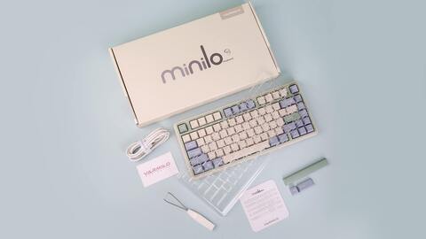 Varmilo Minilo 75% Bluebell VXT81 — купить на сайте профессиональных ...