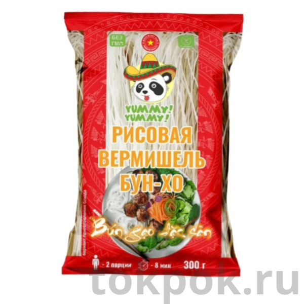Лапша рисовая тонкая Бун Хо, 300 гр – купить за 170 руб | ТокПок ...