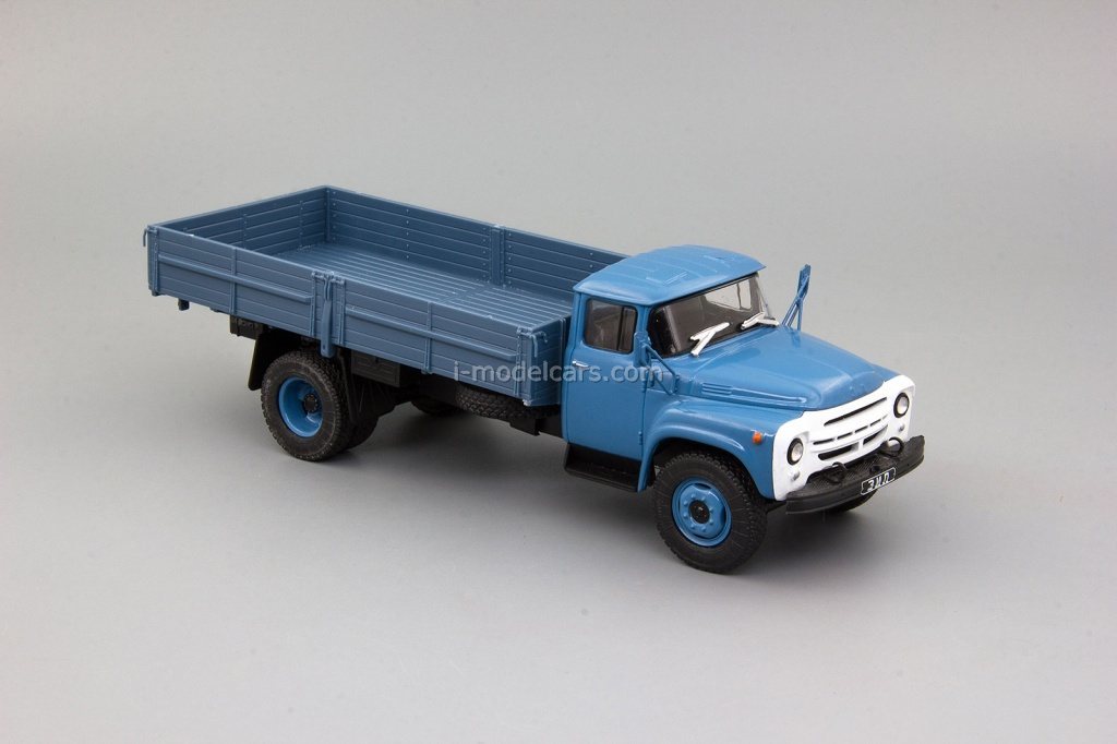 ZIL-130G blue 1:43 DeAgostini Auto Legends USSR Trucks #52