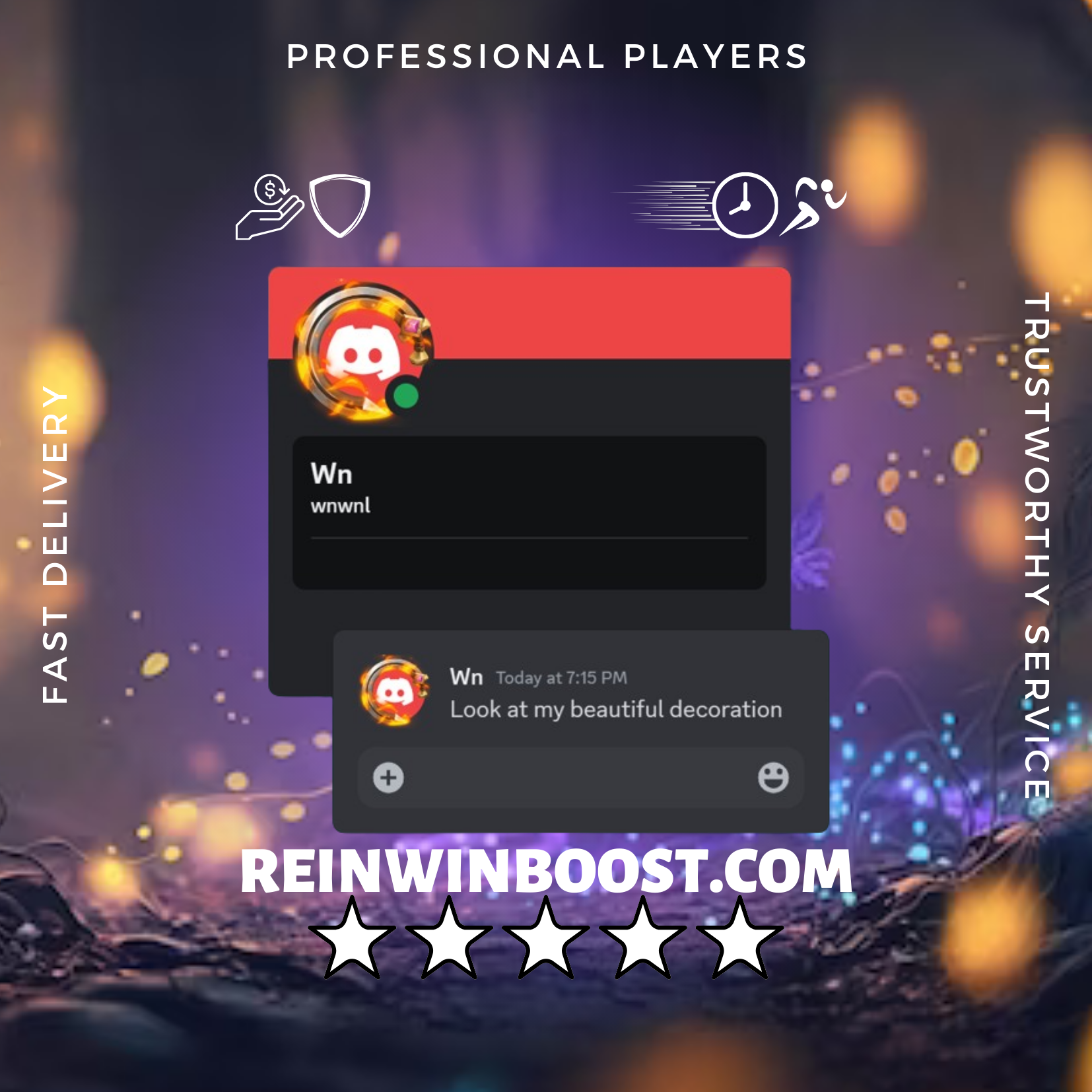 Buy Flaming Sword Discord Avatar Decoration at low price - Boost ...