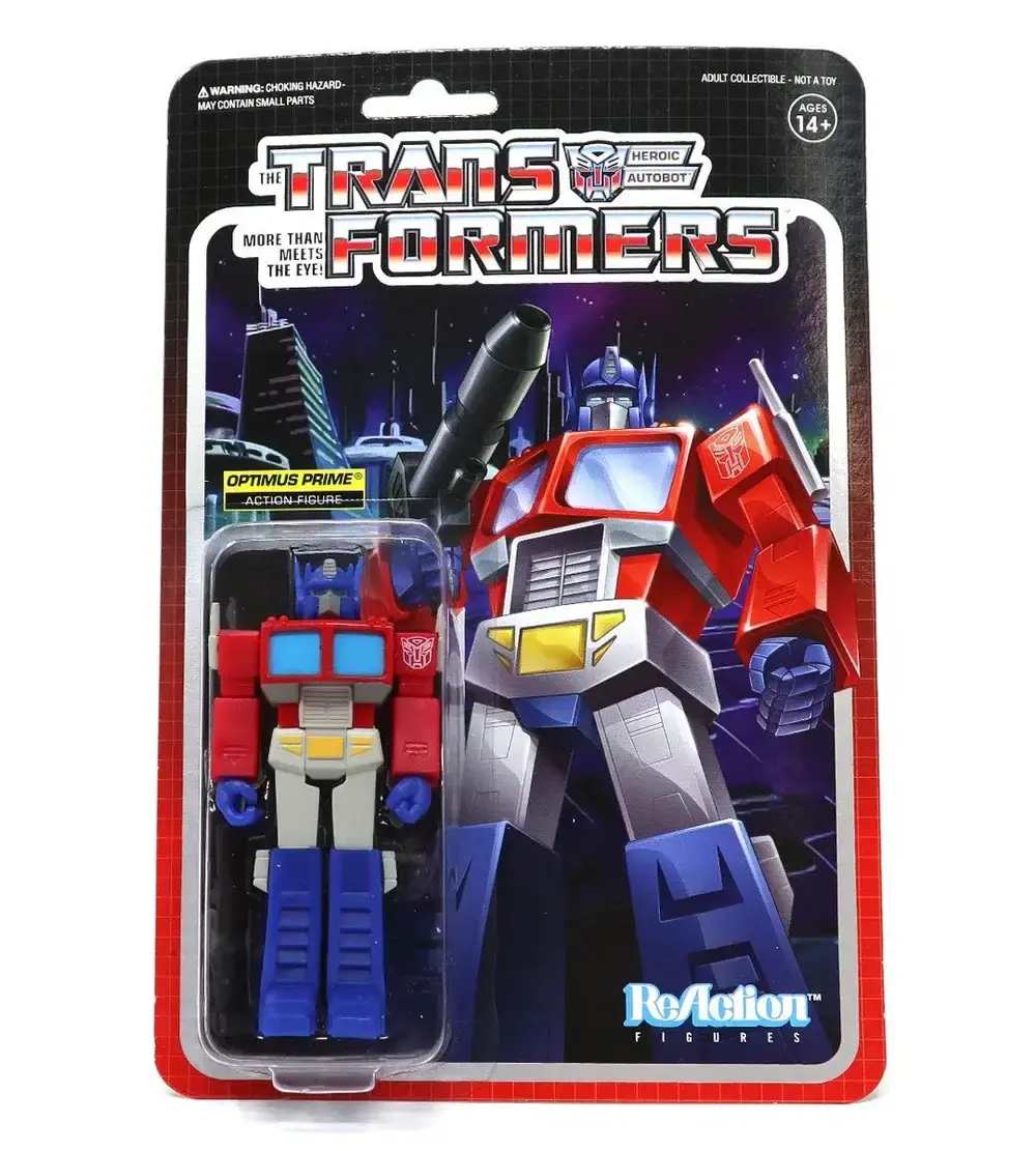 «Фигурка Super7 - Transformers ReAction Figures Wave 1 - Optimus Prime ...