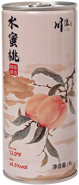 Купить Пивной напиток Чуанлан Персик / Chuanlang Peach 1л - банка ...