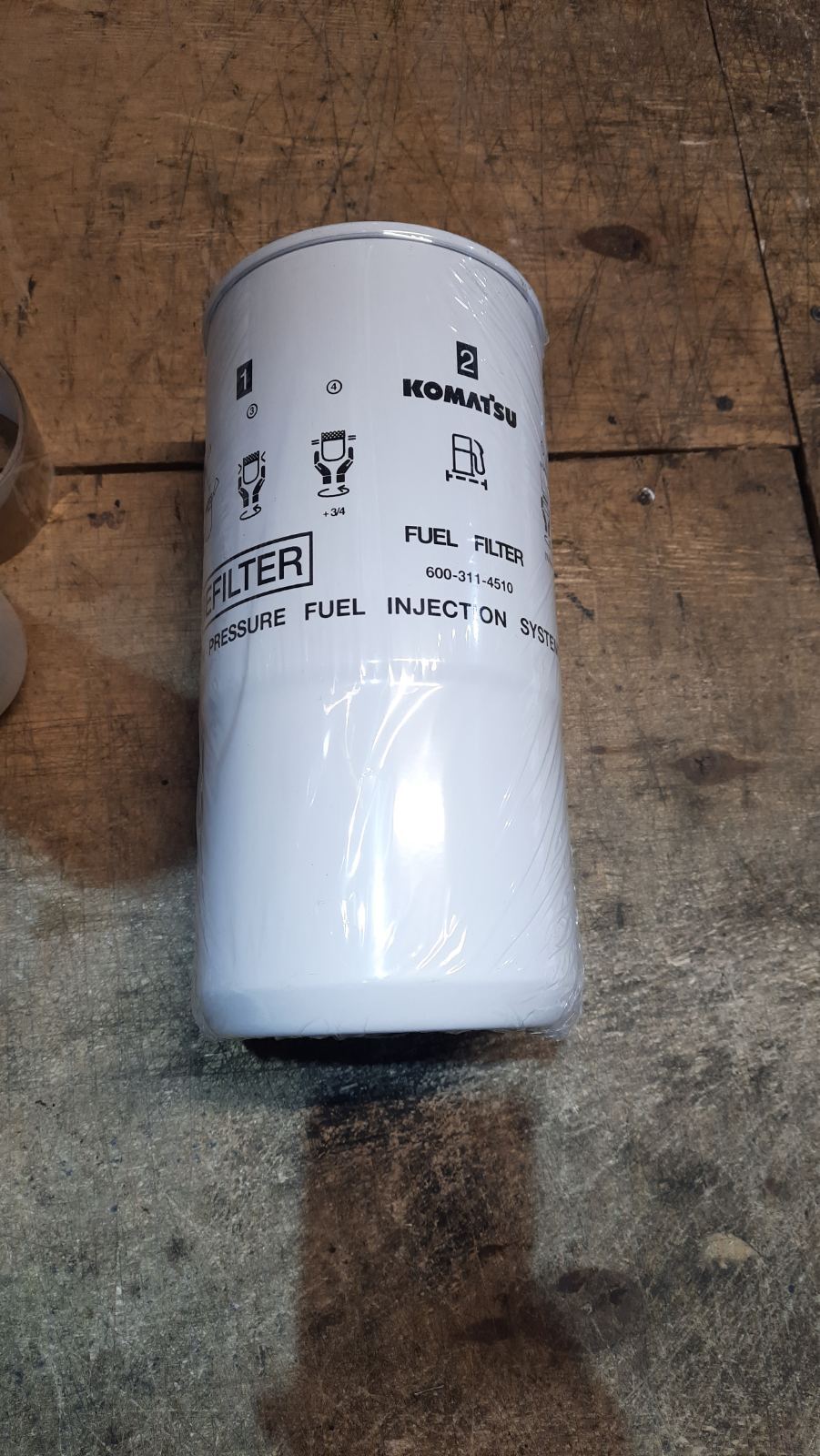 Фильтр топливный Komatsu 600-311-4510 – купить за 6 300 ₽ | ТехАльянс ...